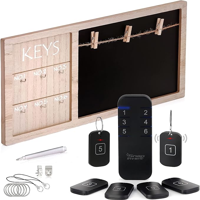 Picture Frame Key Holder - Wall Keychain Holder | Snapinvent.com ...